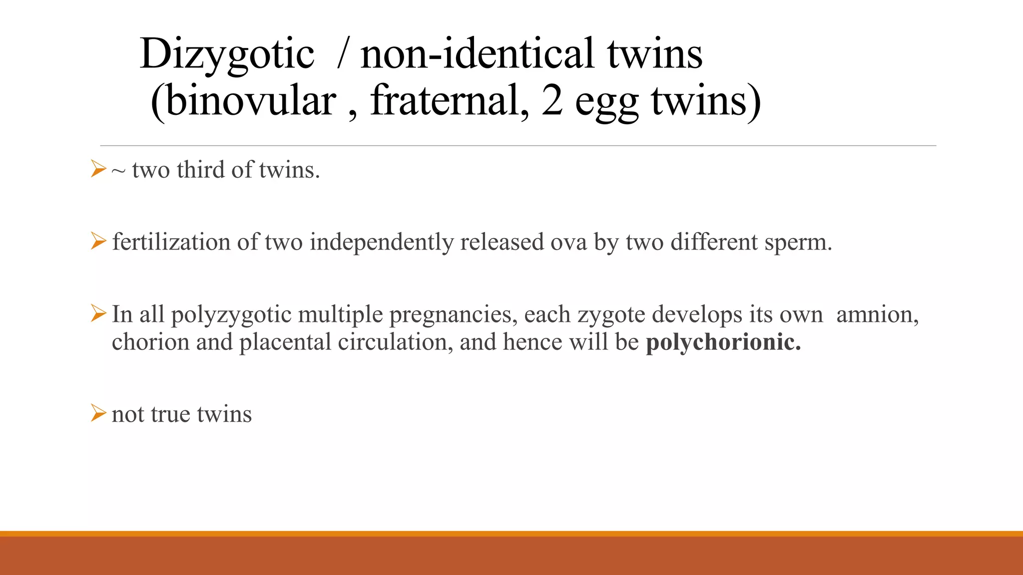 Multifetal pregnancy (Twins Pregnancy) | PPTX