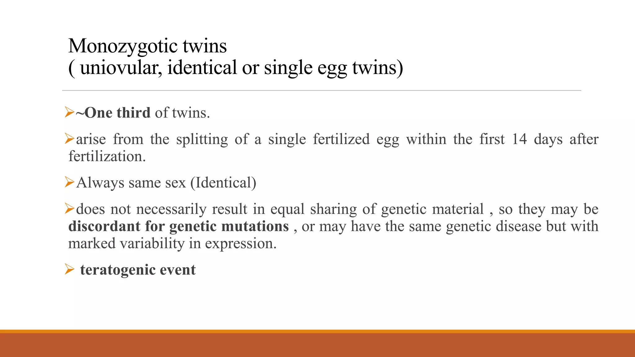 Multifetal pregnancy (Twins Pregnancy) | PPTX