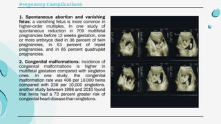 Complications of Multiple Pregnancy .pptx