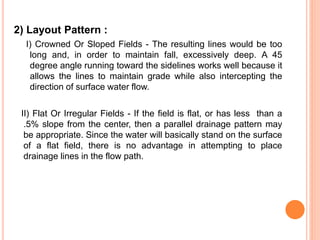 Multi-flow drainage System | PPT