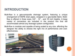 Multi-flow drainage System | PPT