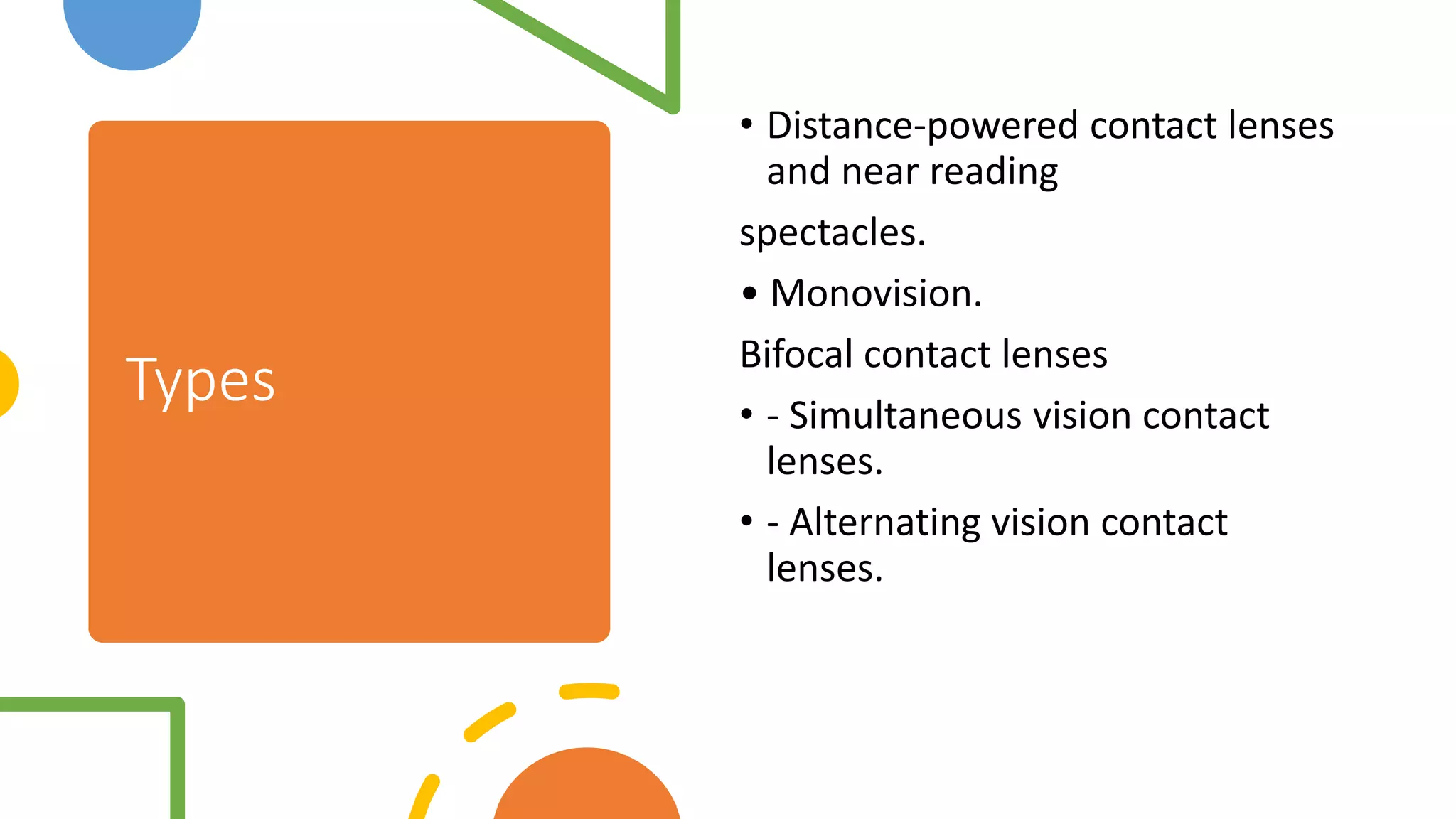 Multifocal cl fitting meenakshi | PPTX