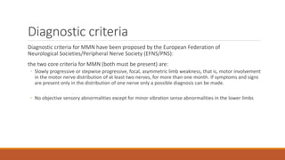 Multifocal motor neuropathy | PPTX