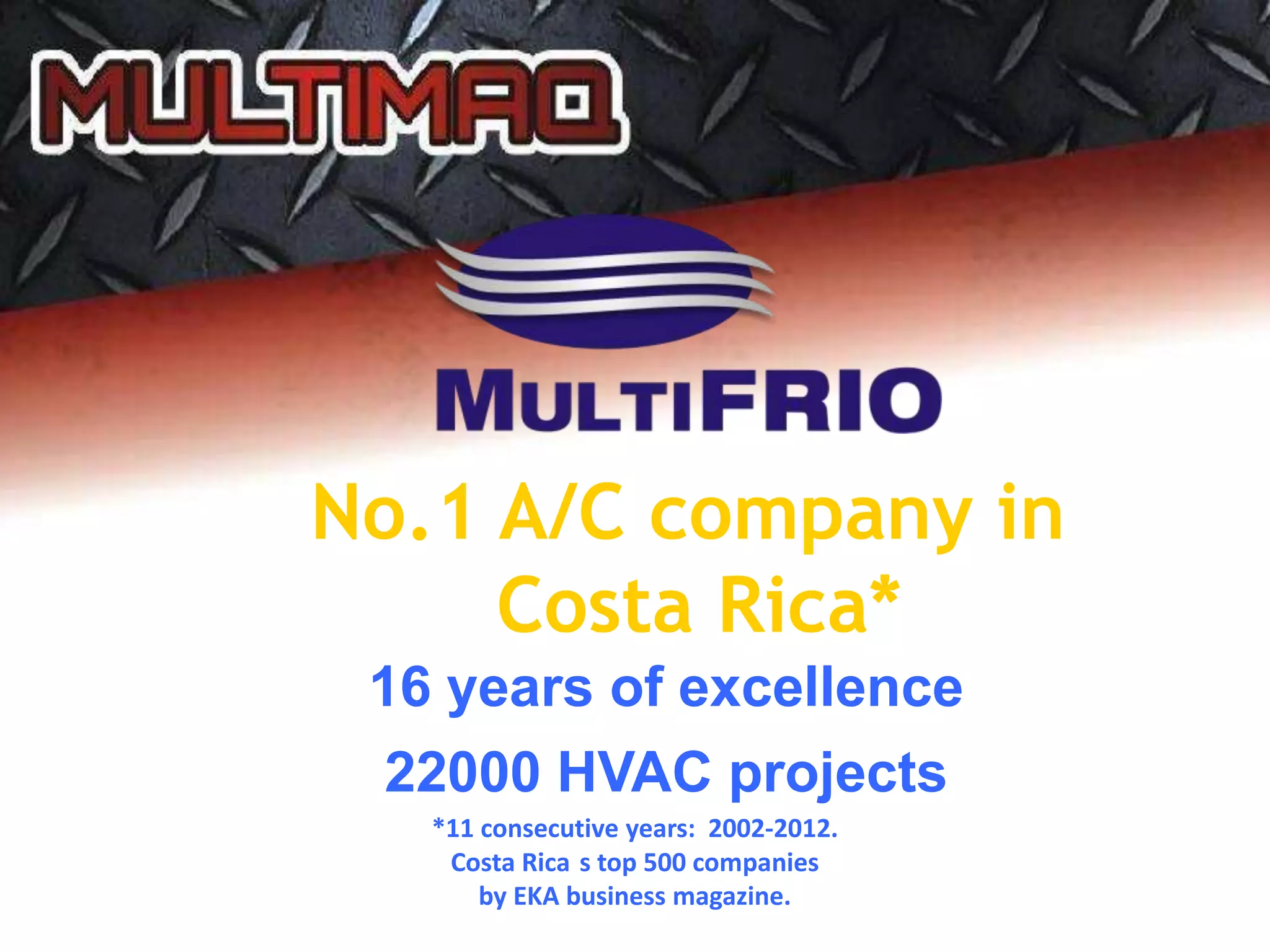 Productos de nuestra División Multimaq | PPT