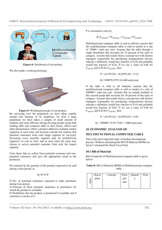 Multifunctional computer table | PDF