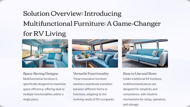 Multifunctional Furniture Pitch Deck Template by viktor the pitchermann ...