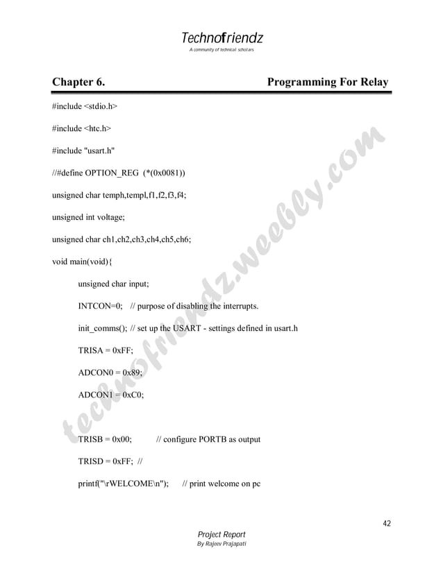 Multifunctional Relay Based On Microcontroller | PDF | Computing | Technology & Computing