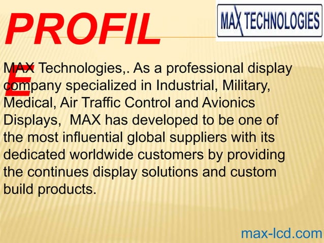 Multifunction displays | PPT