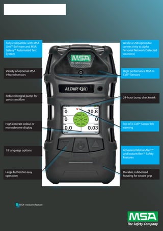 Multigas detector | PDF