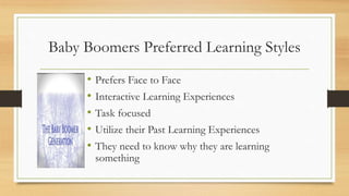 Multigenerational learners | PPTX