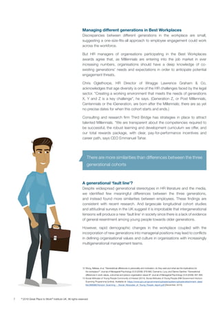 The multi-generational workforce - the new fault line? | PDF