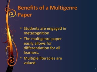 Multigenre Presentation | PPT