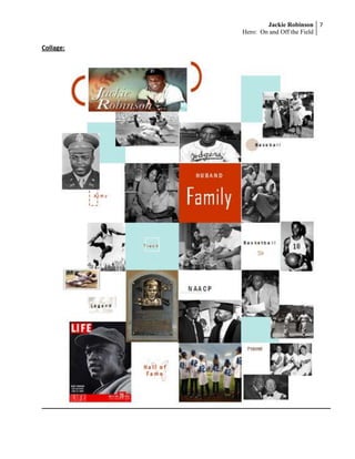 Multi genre project jackie robinson | DOCX