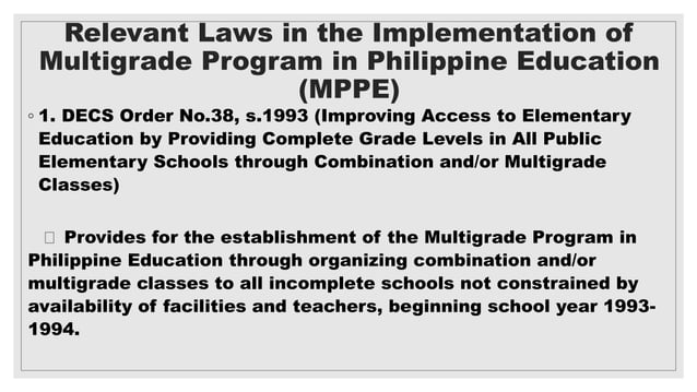 Multigrade-teaching-in-the-philippines.pptx | Education industry ...