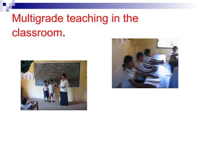 Multigrade Teaching Introduction | PPT | Homework and Study | Education