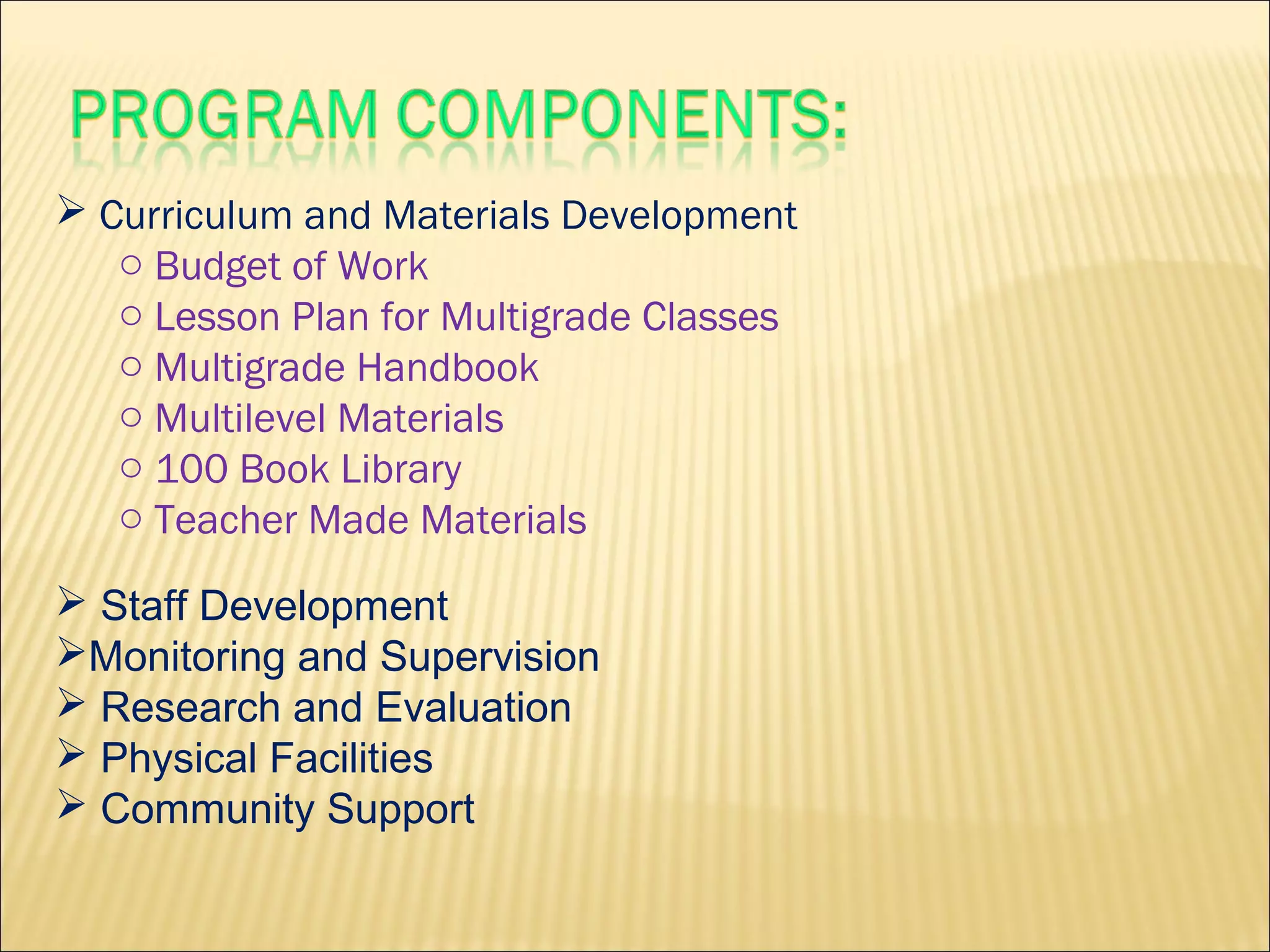 Multigrade Program in Philippine Education | PPT