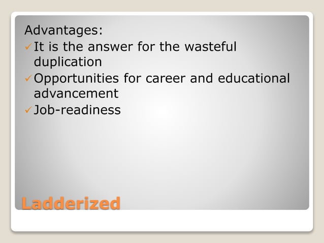 Multigrade & Ladderized Education | PPT
