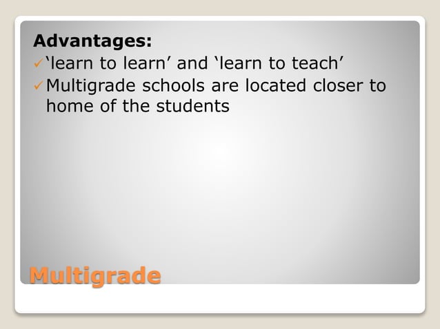 Multigrade & Ladderized Education | PPT