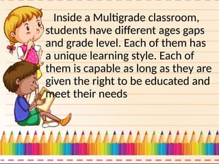 Multi grade PPT.pptx in EED 117 BEED 3-A | PPT