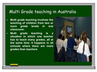 Multi grade teaching | PPTX