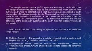 Multi – Grounding in the Distribution System.pptx