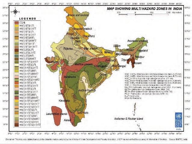 MULTI HAZARD AND DISASTER VULNERABILITY OF IN DIA