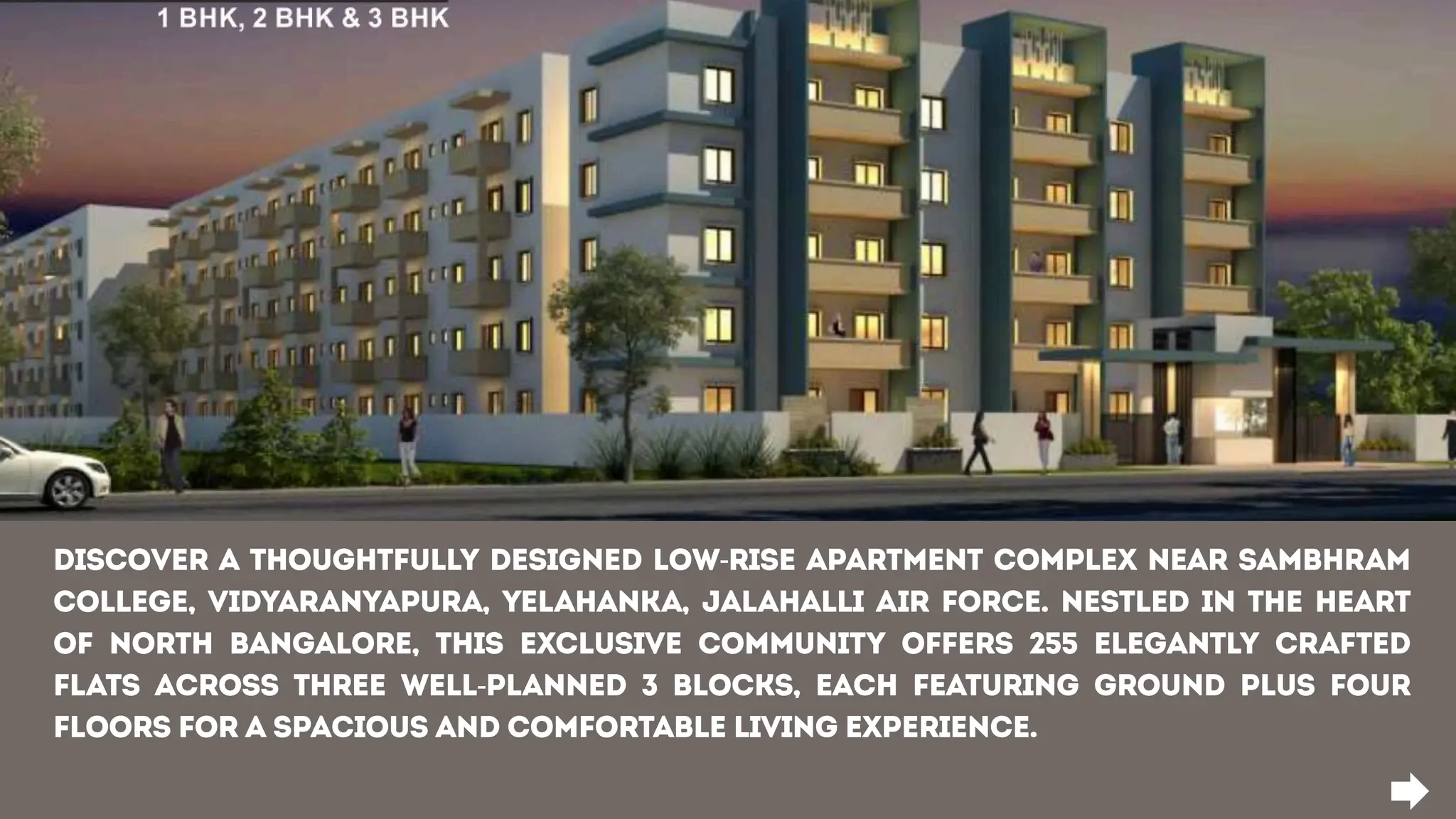 Multi Infinite Luxury Apartments in Vidyaranyapura, Bangalore - 1, 2 ...