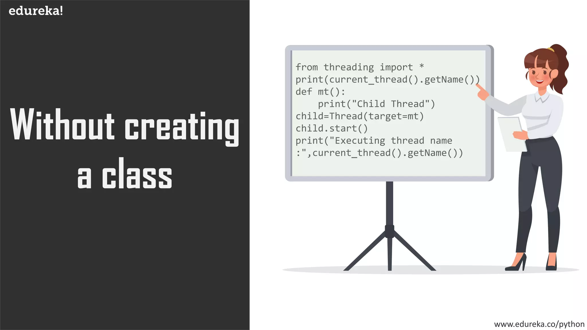 What Is Multithreading In Python Python Multithreading Tutorial Edureka Ppt