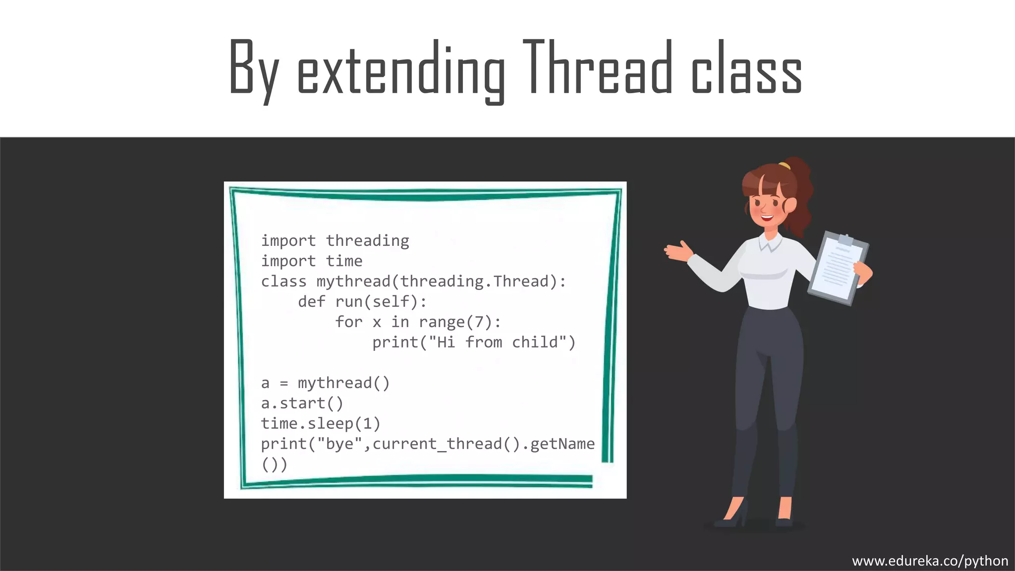 What Is Multithreading In Python Python Multithreading Tutorial Edureka Ppt
