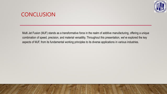 Multi Jet Fusion (MJF)-Additive Manufacturing.pptx