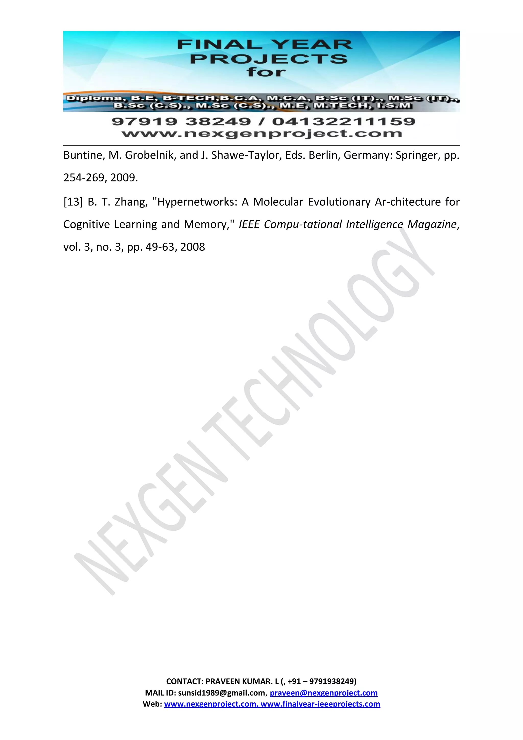 MULTILABEL CLASSIFICATION VIA CO-EVOLUTIONARY MULTILABEL HYPERNETWORK | PDF