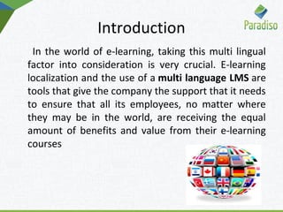 Multi language lms | PPT