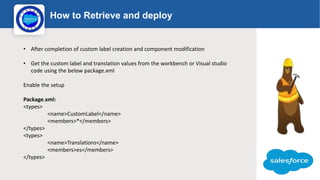 Multi language support for salesforce community portal | PPTX