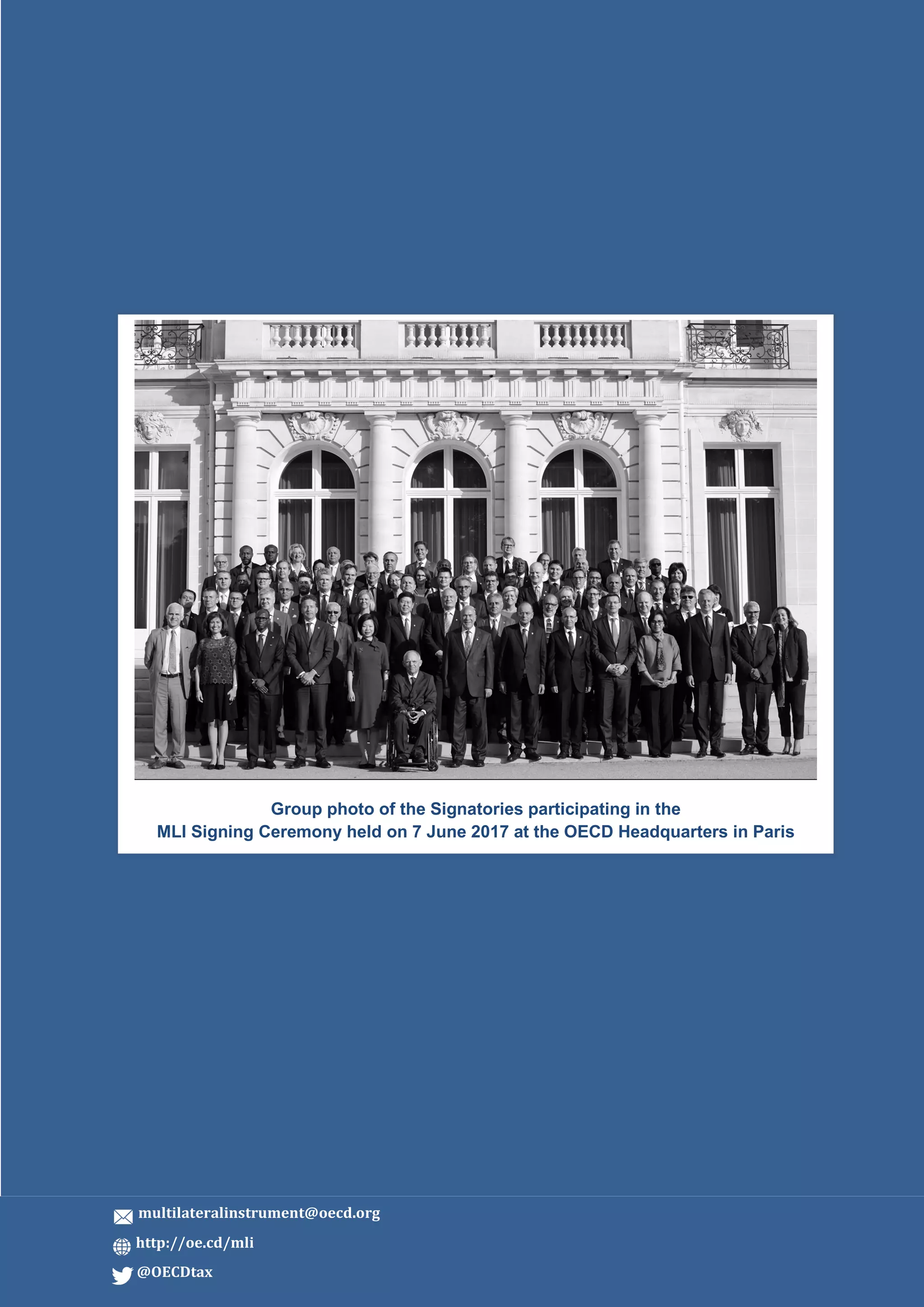 Multilateral instrument for BEPS tax treaty measures - Overview | PDF