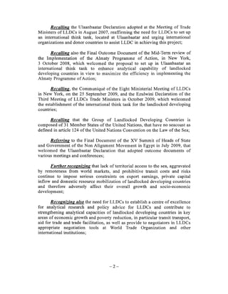 Multilateral agreement on the lldc itt | PDF