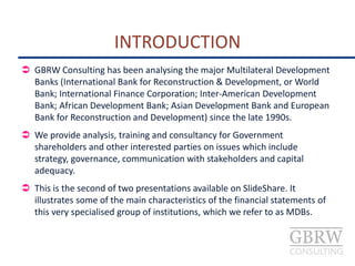 Multilateral development banks part 2 | PPTX