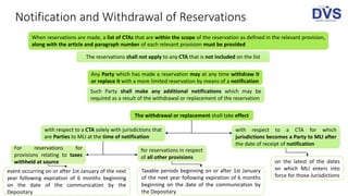 Multilateral instrument (MLI) Final provisions [Articles 27-39] | PPT