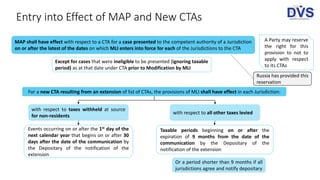 Multilateral instrument (MLI) Final provisions [Articles 27-39] | PPTX