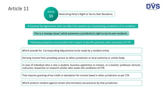 Multilateral instrument (mli) treaty abuse [articles 6-11] | PPTX