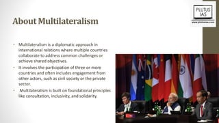 MULTILATERALISM | PPTX | Debated Sensitive Social Issues | Sensitive Topics