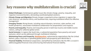 MULTILATERALISM | PPTX | Debated Sensitive Social Issues | Sensitive Topics