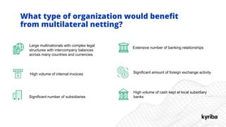 Why Treasurers Should Adopt Multilateral Netting | PPTX