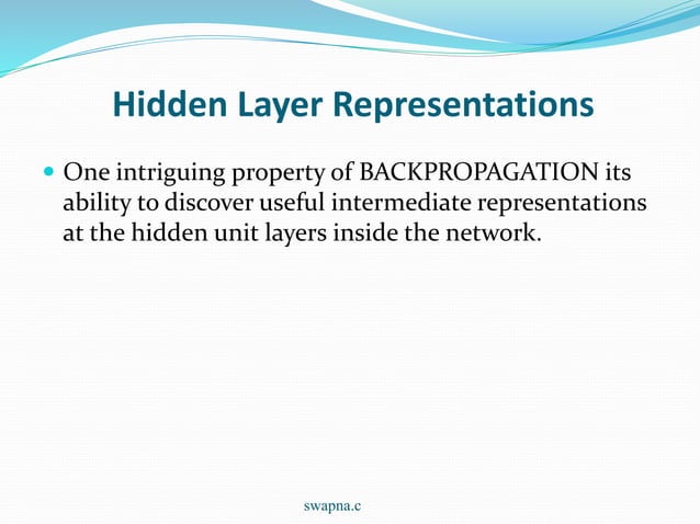 Multilayer & Back propagation algorithm | PPTX