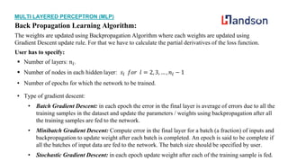 Multi layered perceptron (mlp) | PPT