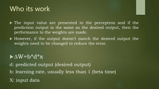 Multilayer perceptron | PPTX