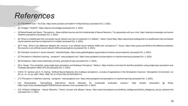 Multilayer Perceptron Neural Network MLP | PPTX | Computer Networking | Computing