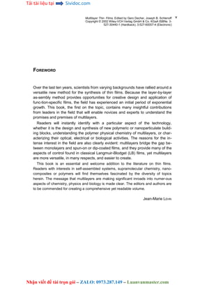 Multilayer Thin Films.doc