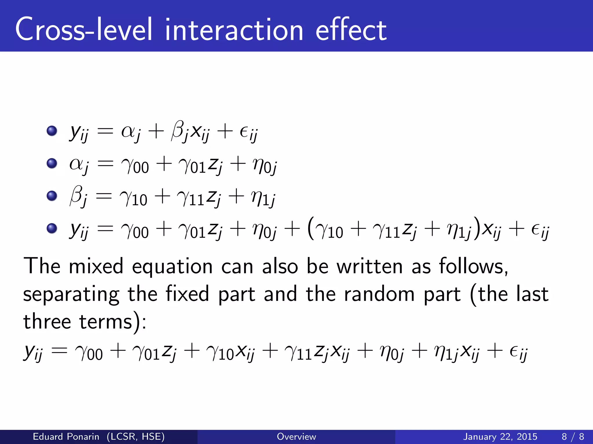 Overview of Mixed Models | PDF
