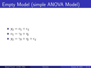 Overview of Mixed Models | PDF