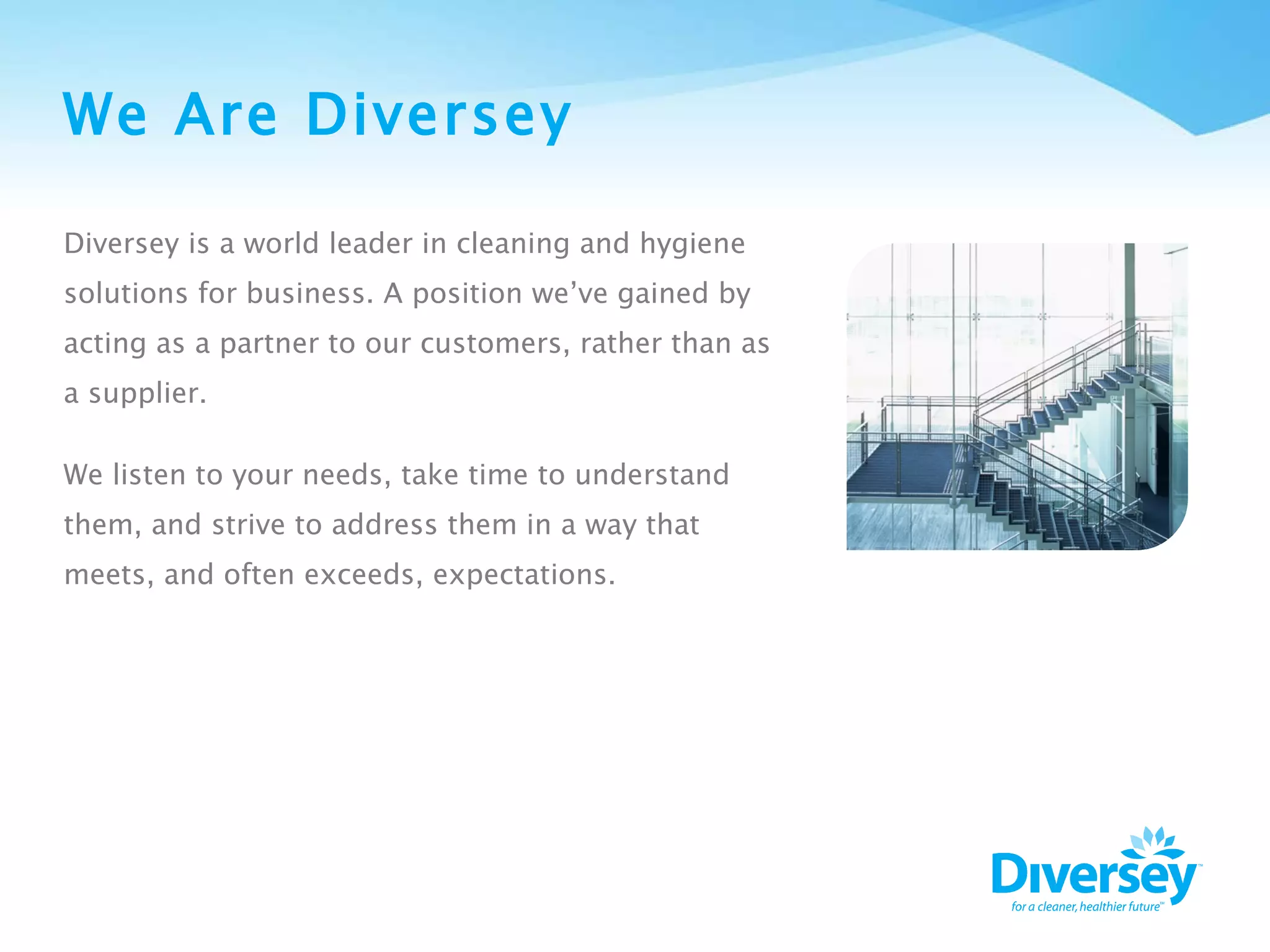 Intro to Diversey, Inc | PPT